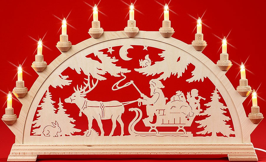 Taulin Schwibbogen Nikolaus 65cm für 105,40