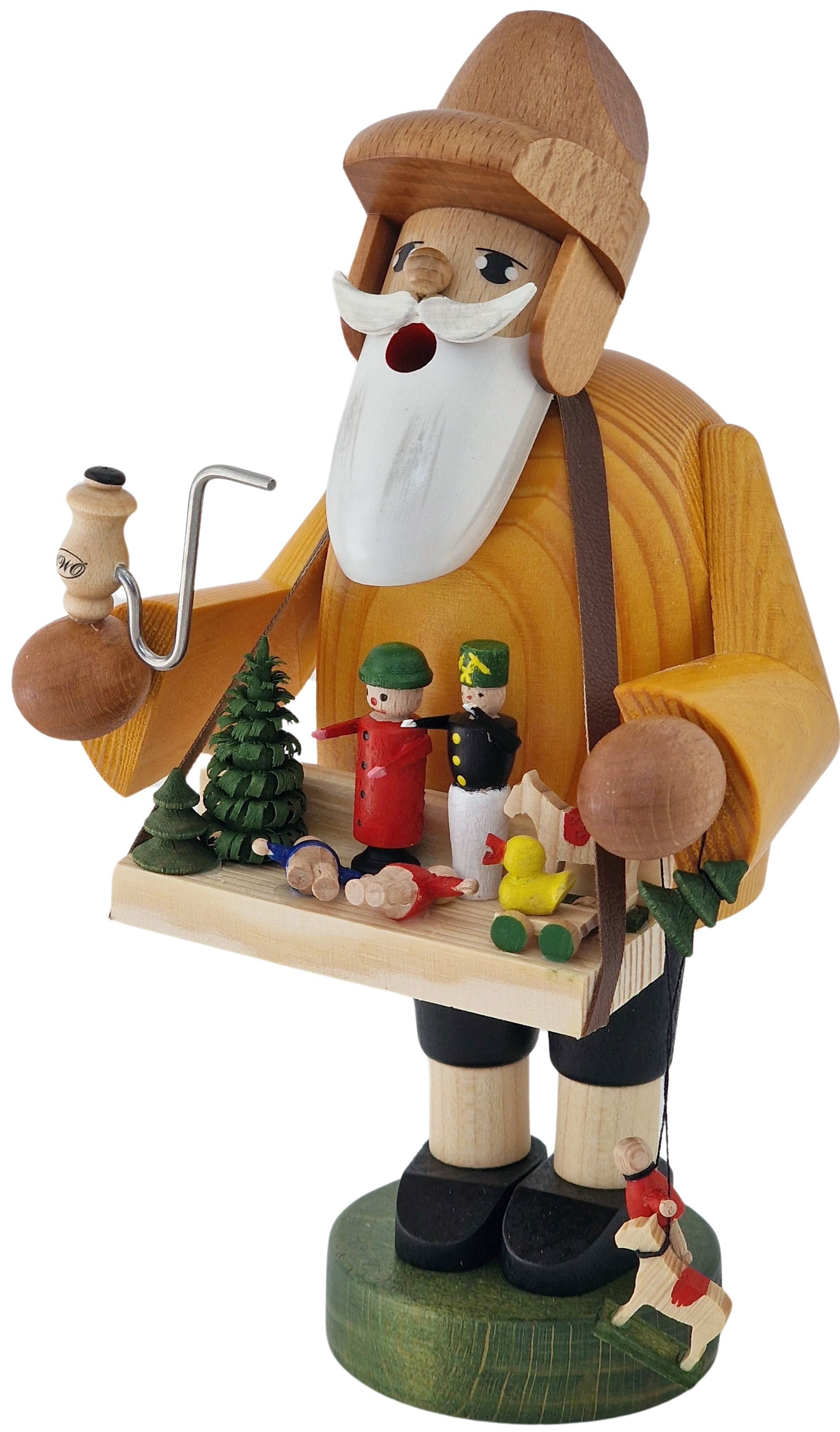 KWO Räuchermann Spielzeughändler -Die Bärtigen- 19,5 cm für 101,60
