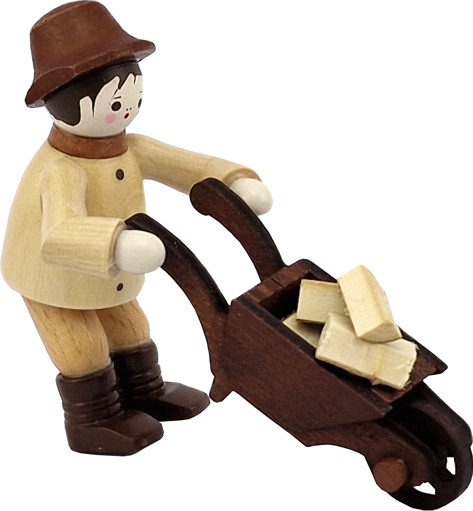 Romy Thiel Waldmann mit Schubkarre - natur für 18,00